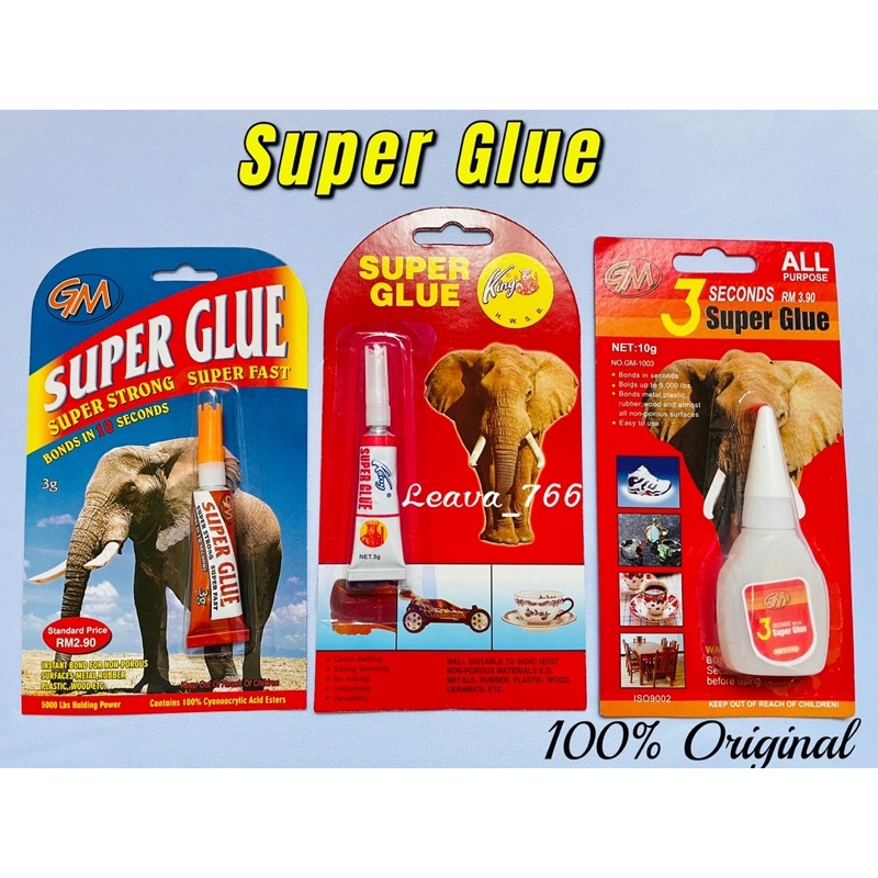 (Super Glue 502 )Elephant Super Strong Super Glue All Purpose Adhesive ...