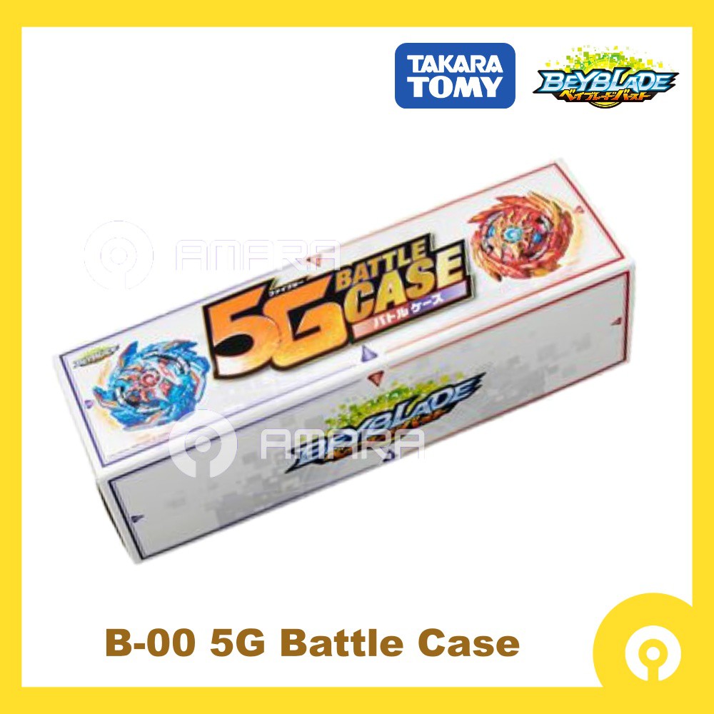 Takara Tomy Beyblade Burst 5 on 5 Bey Box 5G Battle Case Storage Mainan Gasing Spinning Top ...