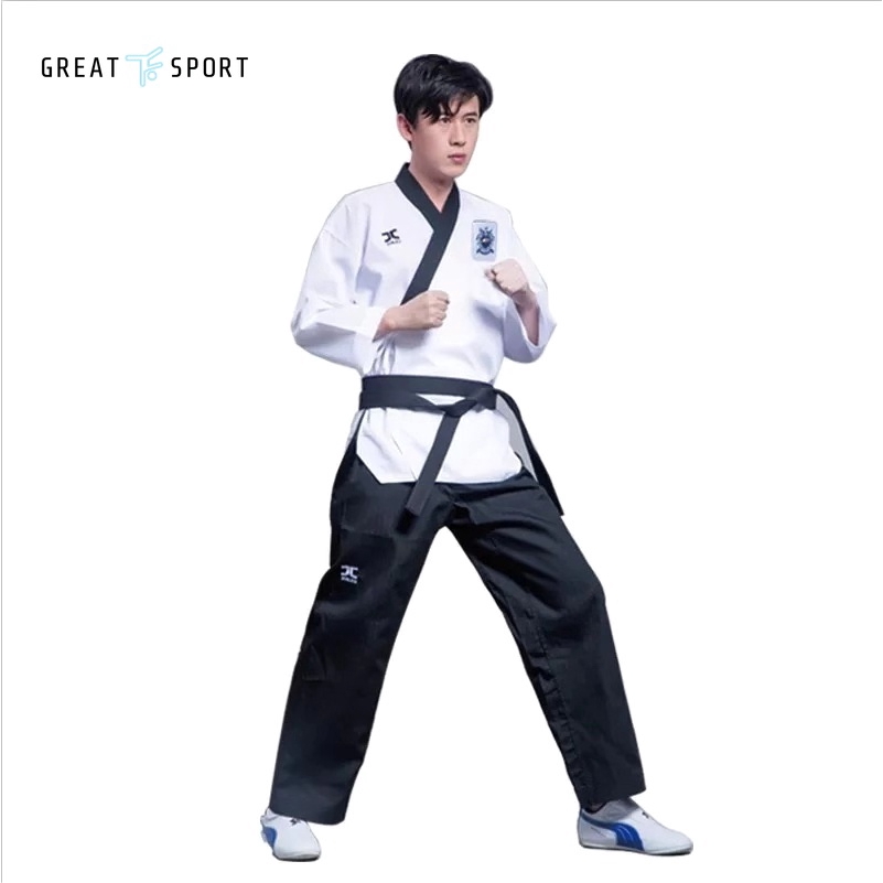 Taekwondo Uniform male female Dobok Long-sleeve suits Taekwondo Clothes ...