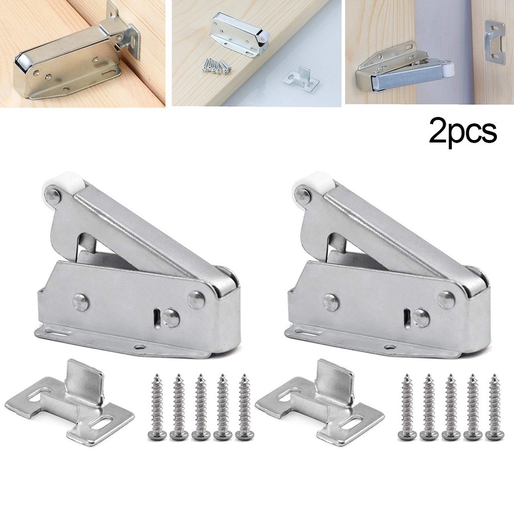 [SP-MALL]2pc Loft Touch Catch Latch Cupboard Door Hatch Attic Push to ...
