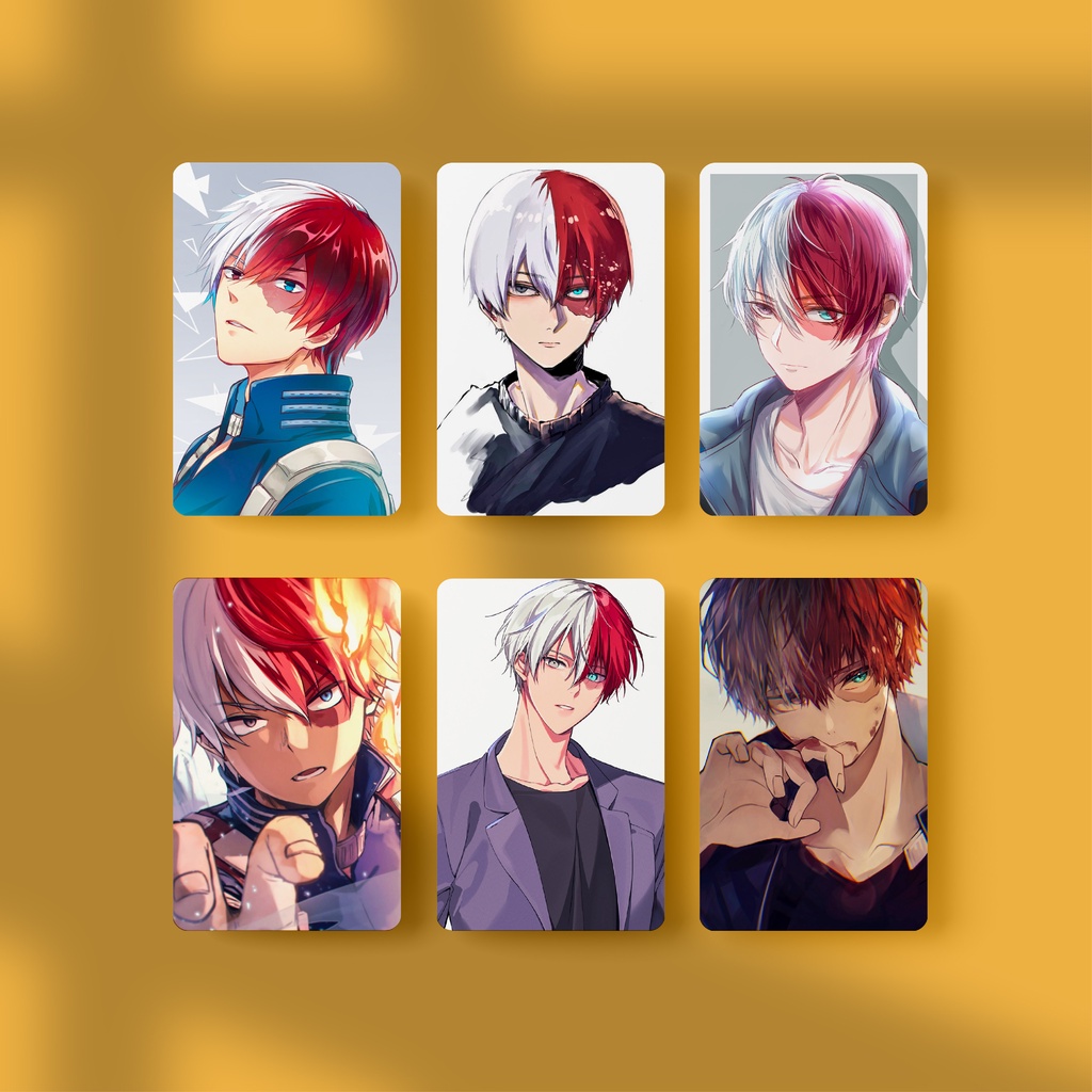 [ Photocard ] Shoto Todoroki My Hero Academia Anime Corner Card ...