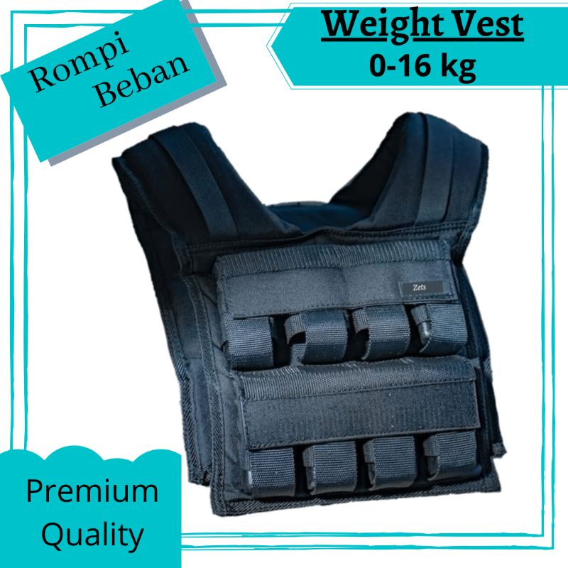 Premium Weight Vest - Kalistenik Crossfit Weighted Sports Weighted Vest ...