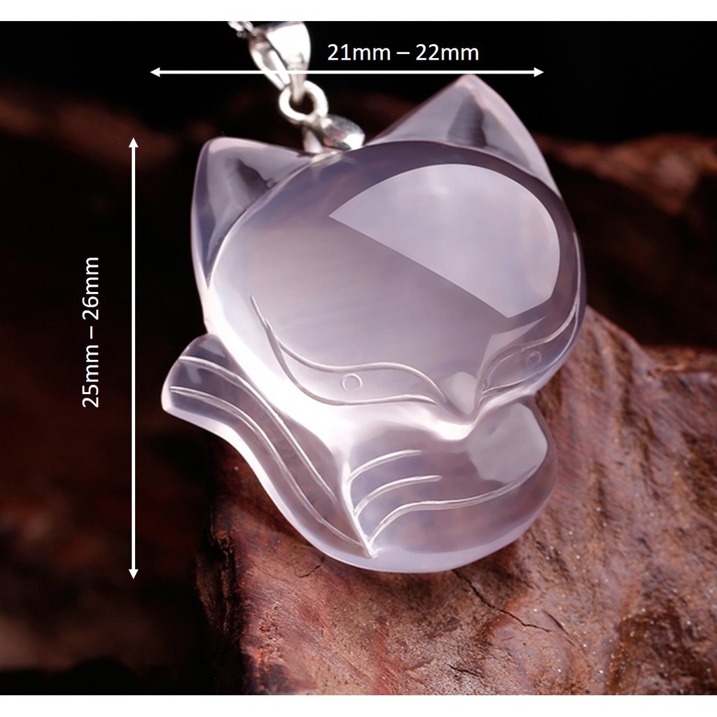 100% Natural Rose Quartz Fox Natural Pink Crystal Fox Fairy Attracts ...