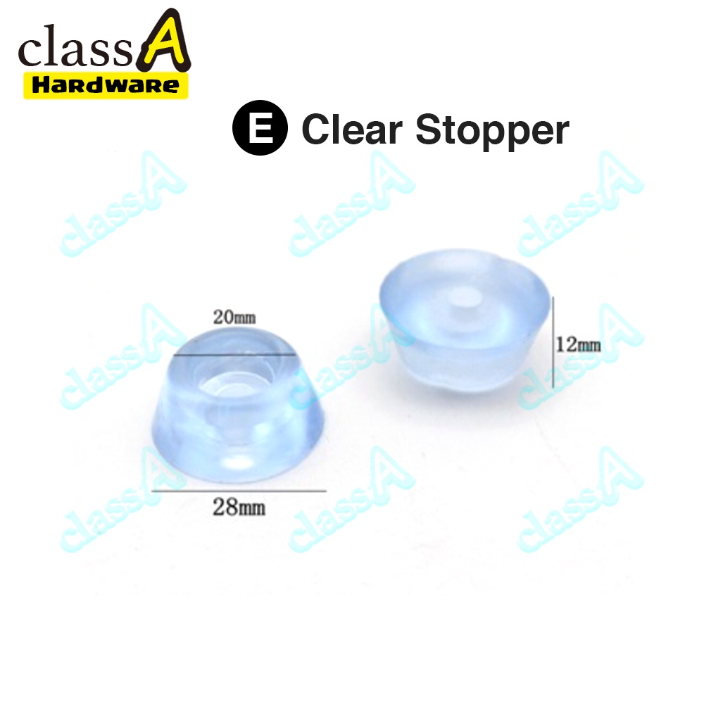 ClassAHW Black Rubber Stopper Bumper Bushing for Door Gate Grill Getah ...