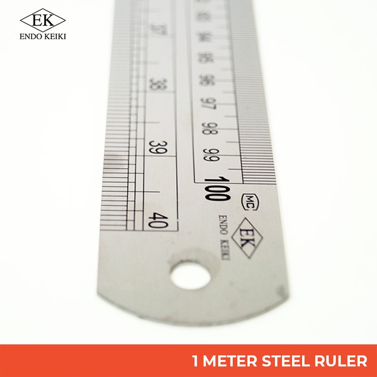EK 100cm Steel Ruler | 2mm Thickness Japan Premium Steel Ruler (1 Meter ...