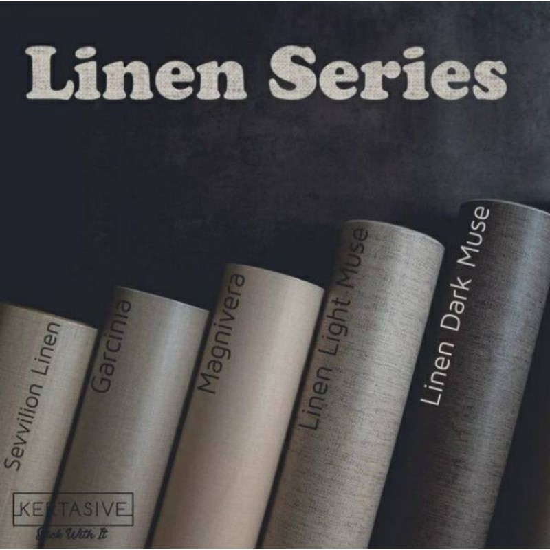Linen Series fabric Motif - Pvc Interior Film Kertasive | Shopee Singapore