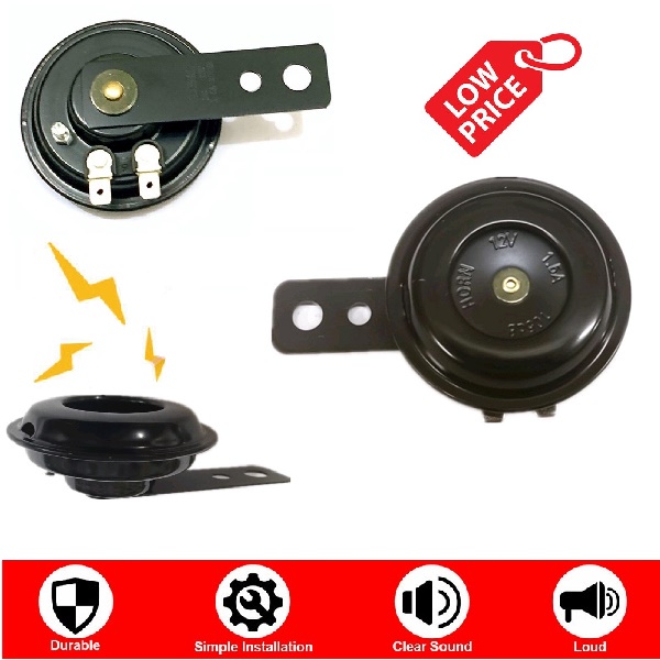 KAWASAKI ROUSER MOTORCYCLE 12V ORDINARY BLACK HORN ACCESSORIES SOUND ...