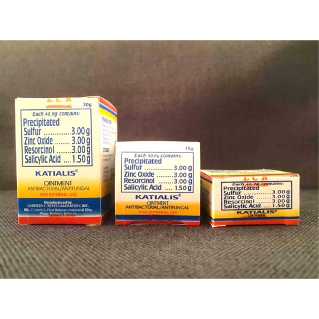 Katialis Ointment Anti Bacterial Anti Fungal 30g 15g 5g | Shopee Singapore