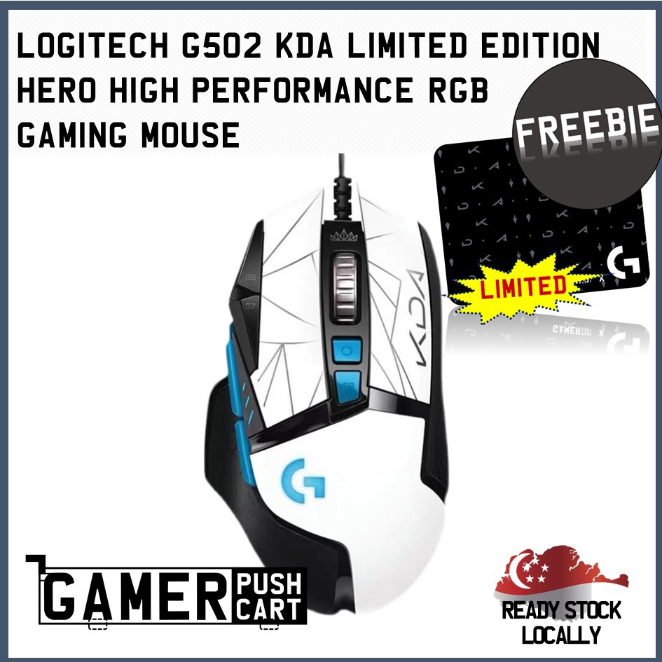 Logitech G502 KDA LIMITED EDITION Hero High Performance RGB Gaming ...
