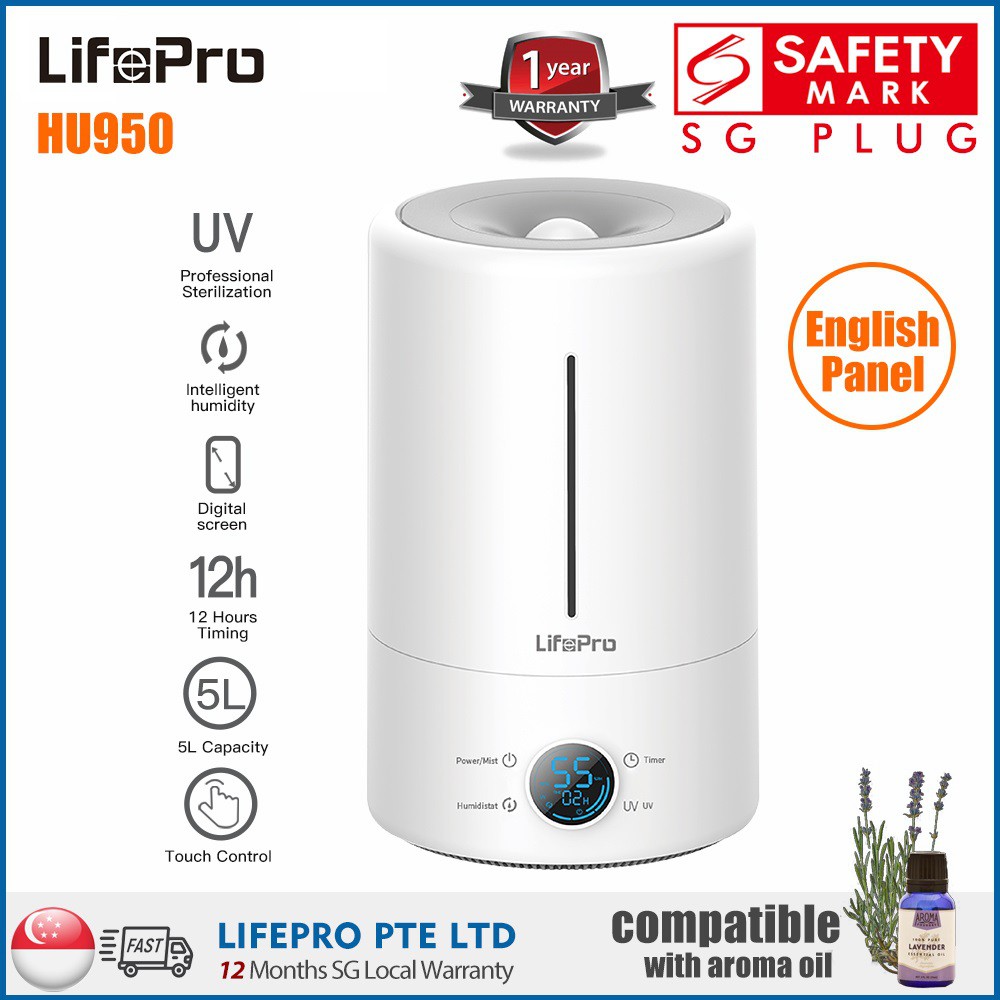 【Most Powerful Combination - Timer+Smart Humidity+UV light 】LifePro ...