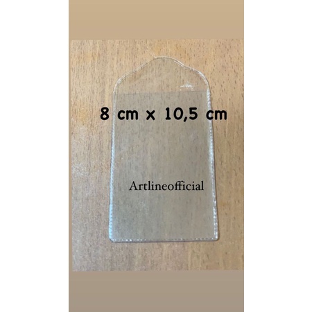 Clear PVC Mica plastic 8x10,5 LM Antam gold covers and others" | 1 pack ...