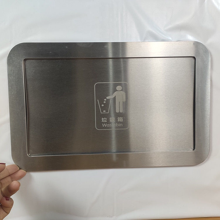 Stainless Steel Embedded Cover Cabinet Bathroom Concealed Side Opening ...