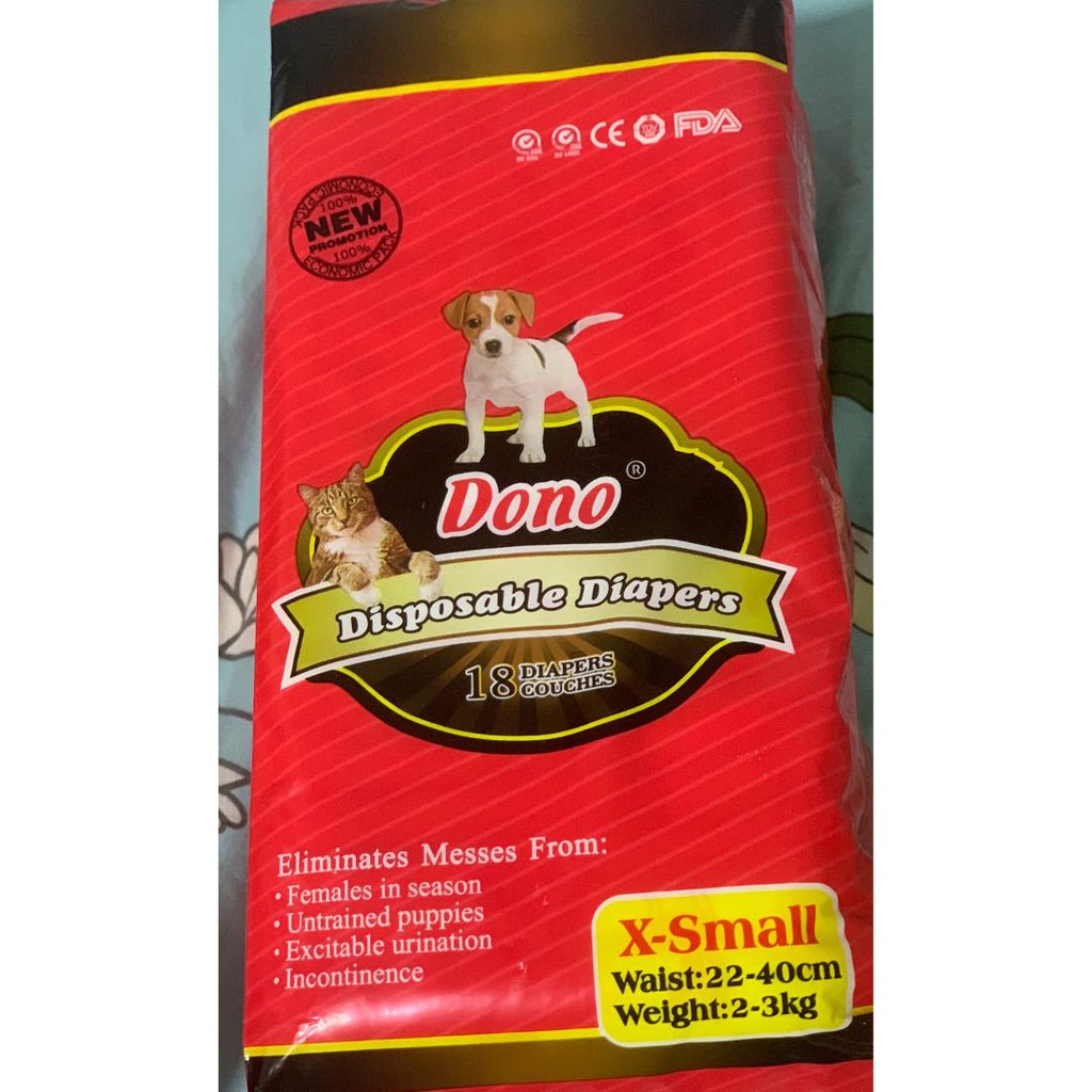 Dono Disposable Female Diapers (XS, S, M, L, XL) | Shopee Singapore