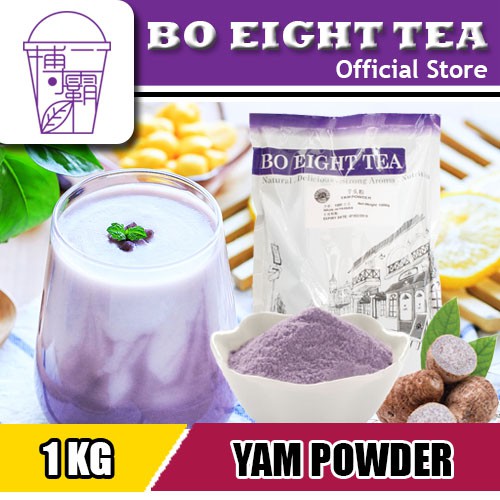 TARO / YAM POWDER 1KG HALAL 博霸芋头粉 (Not pure) Bubble Tea Premix Serbuk ...