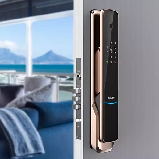 Philips 9300 fingerprint lock black/gold smart home lock password lock ...