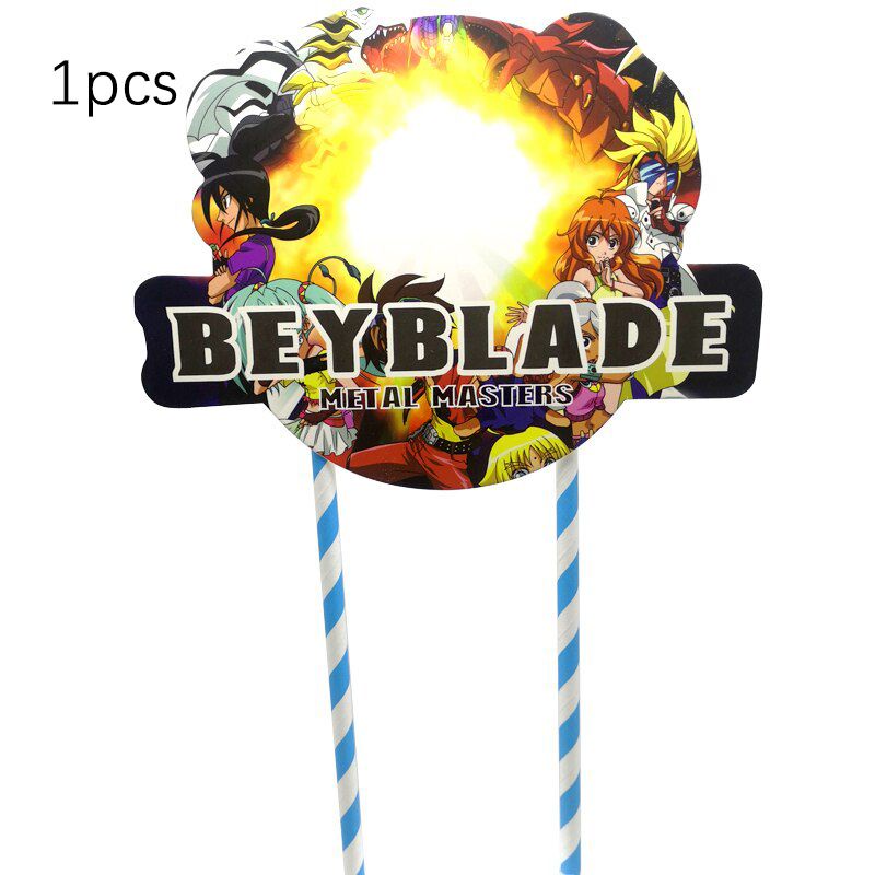 Beyblade Burst Theme Party Decorations Boys Favors Happy Birthday ...