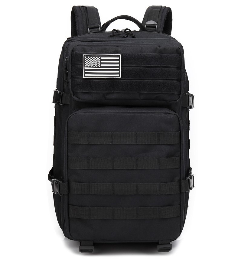 P&D Men Army Backpack Tactical 45L Large Travel Rucksack Water ...