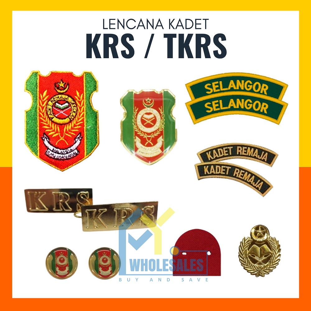 LENCANA KADET KRS / TKRS BADGE ( FULL SET ) | Shopee Singapore