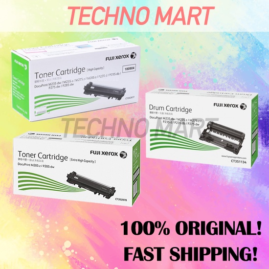 [SG Local Stock] Original Fuji Xerox CT202877 CT202878 Black Toner ...