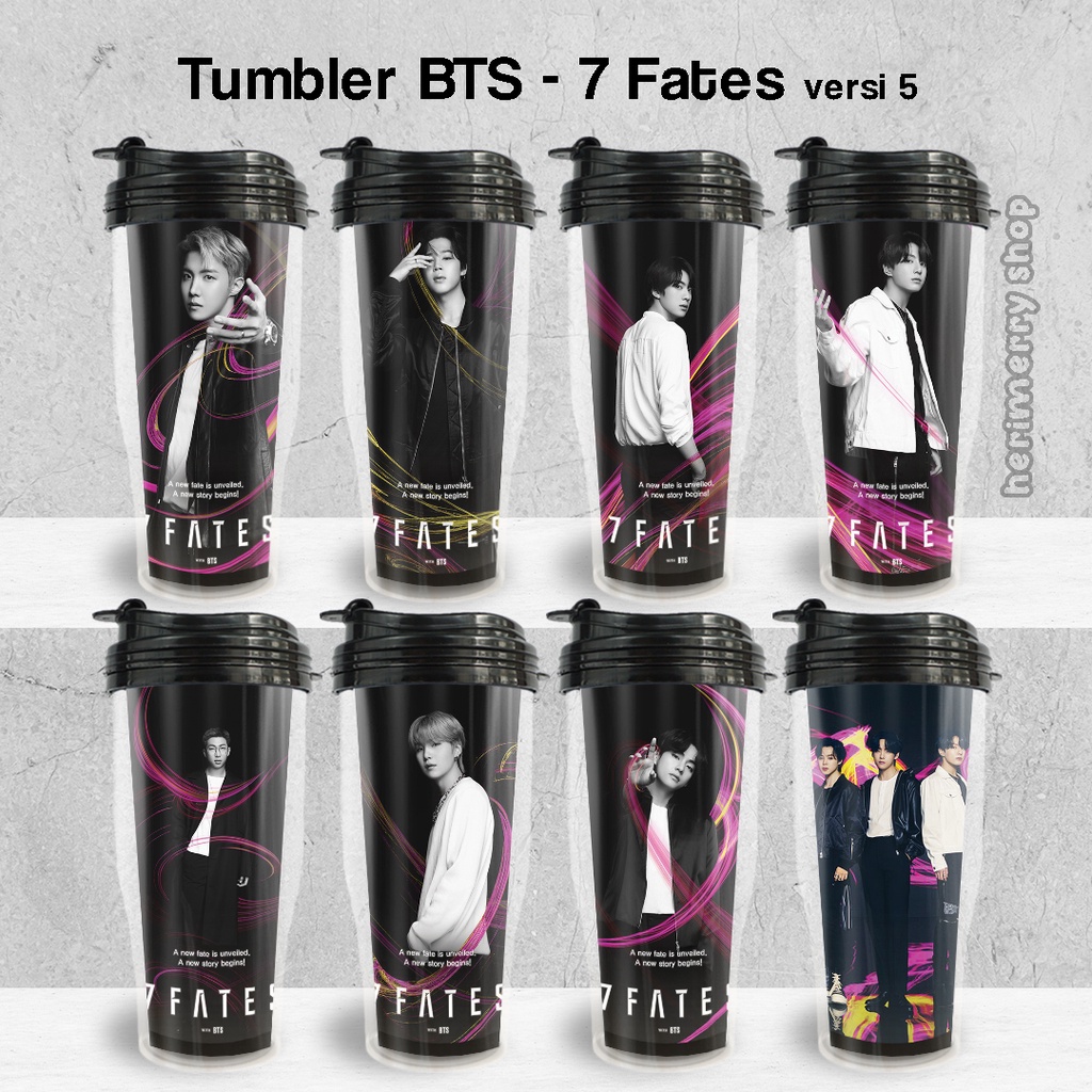 BTS 7 Fates Drinking Bottle Version 5 - Tumbler Merchandise KPOP ...
