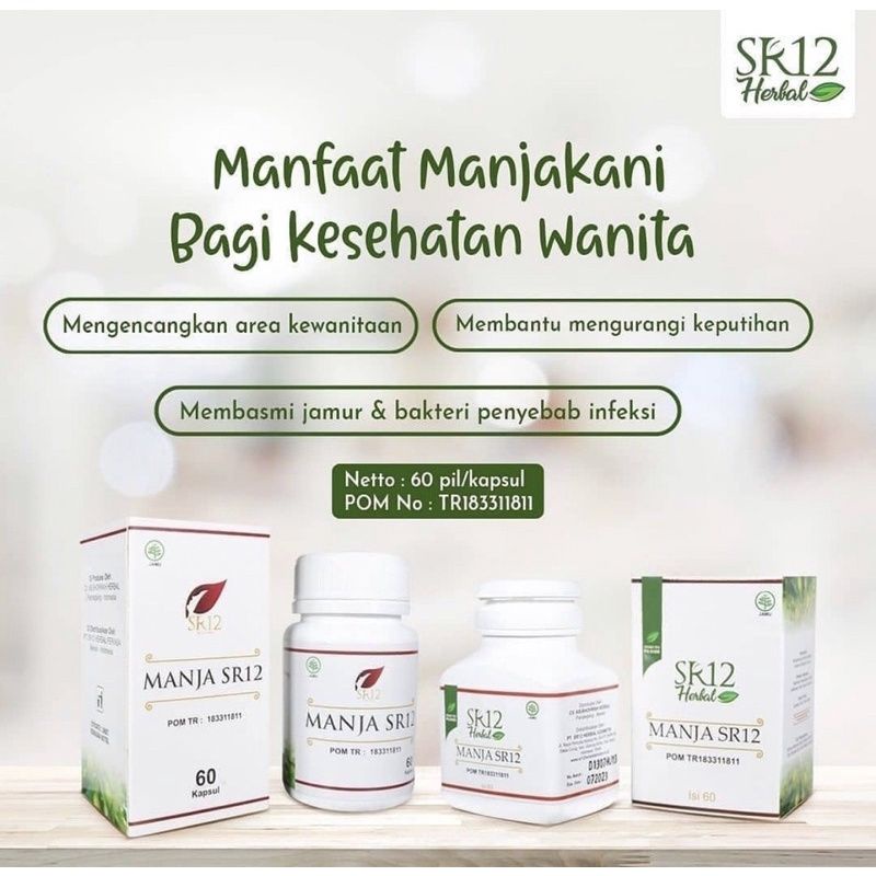 Manjakani ACEH SR12 Menstrual Smoothing/Structing Powerful Leucorrhoea ...