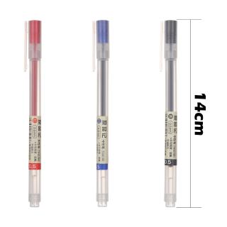 12Pcs/Box Black Blue Red Ink Stationery Transparent Smooth Frosted Gel ...