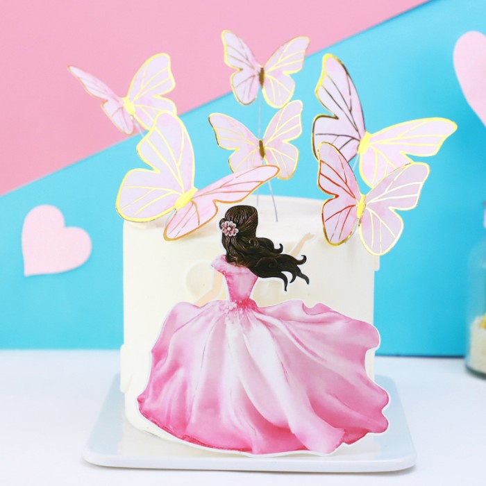 Cake Topper Girl/Woman/Girl - Cake Decoration | Shopee Singapore