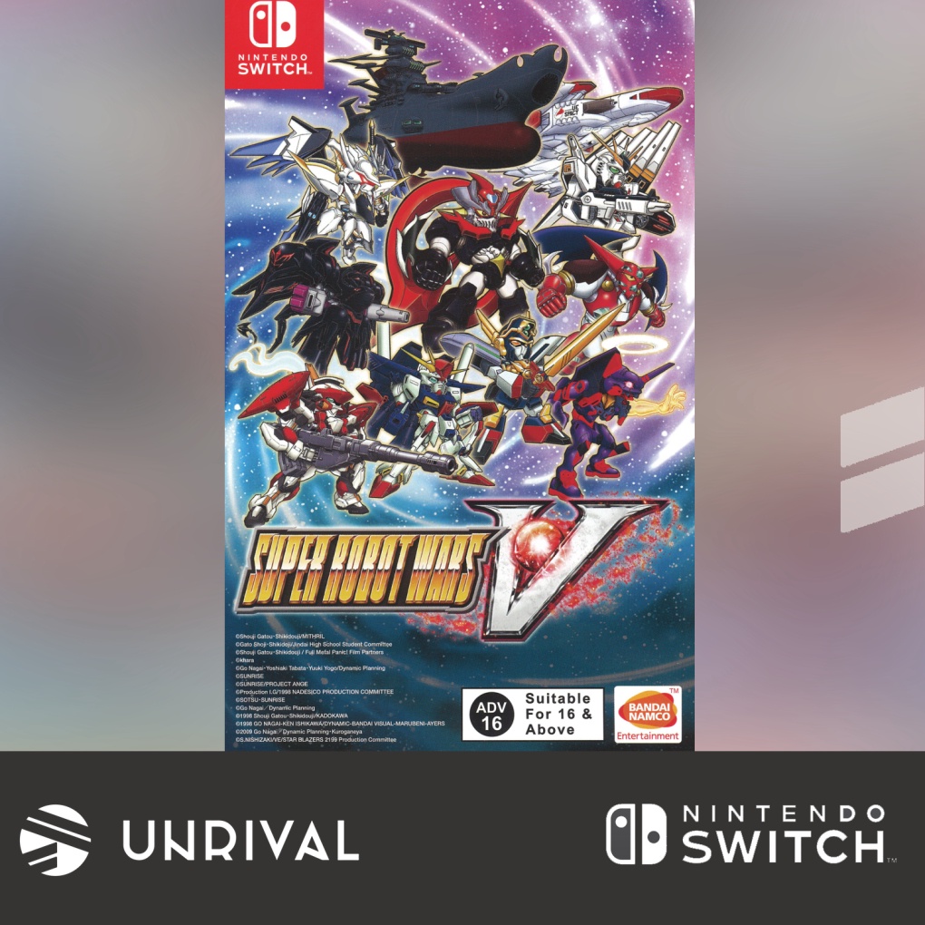 Nintendo Switch Super Robot Wars V ASIA/R3 - Unrival | Shopee Singapore