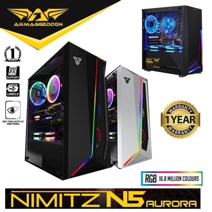 Armageddon Nimitz N5 Gaming Case | Shopee Singapore
