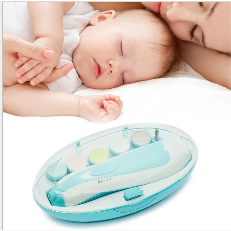Baby infant buffer Electric nail trimmer 6 in 1 Cutter | Shopee Singapore