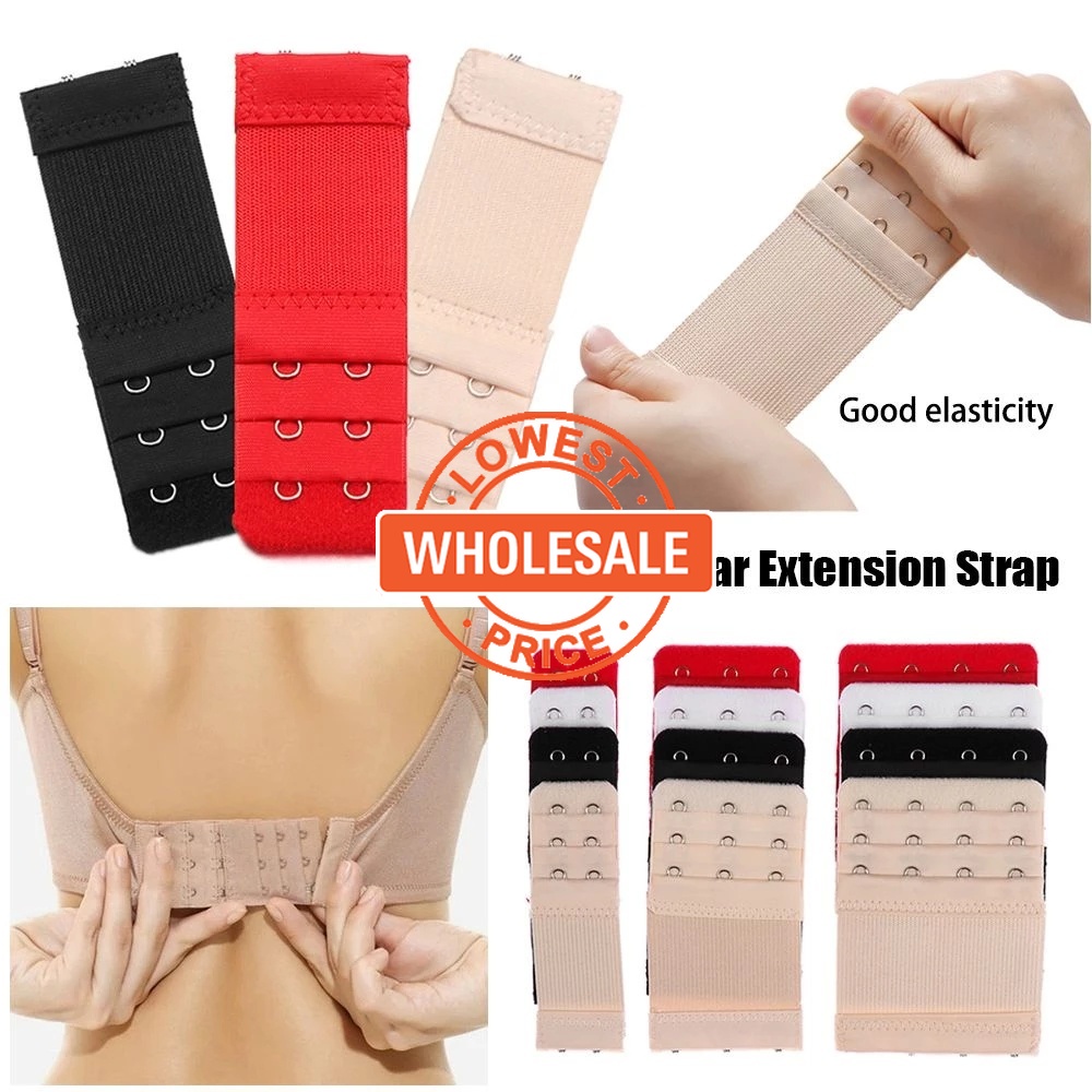 [ Wholesale Prices ] 3 Rows 2/3/4 Buckles Ladies Bra Strap Extender ...