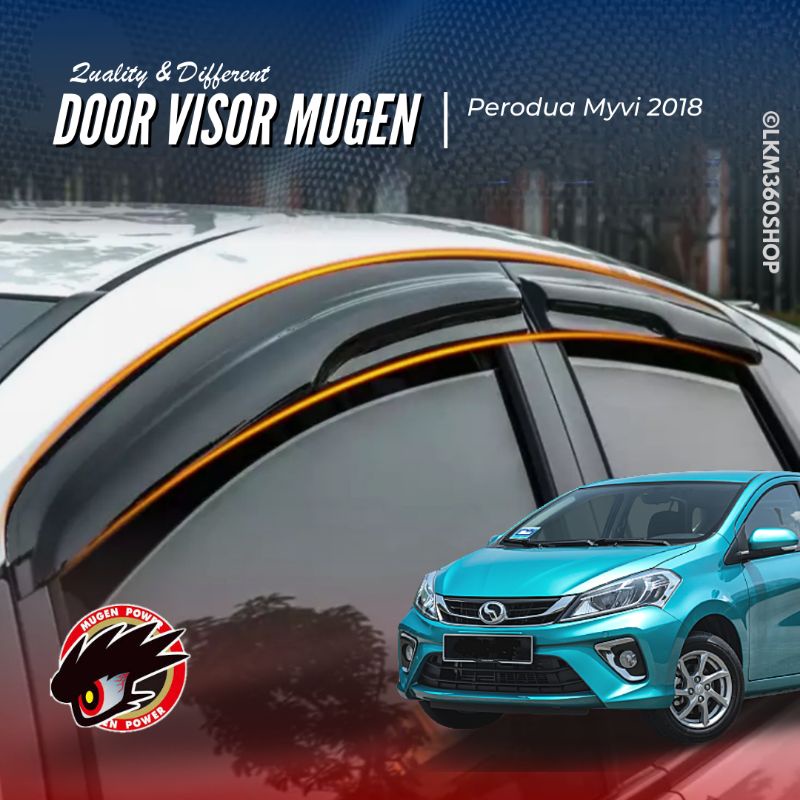 Myvi window visor store