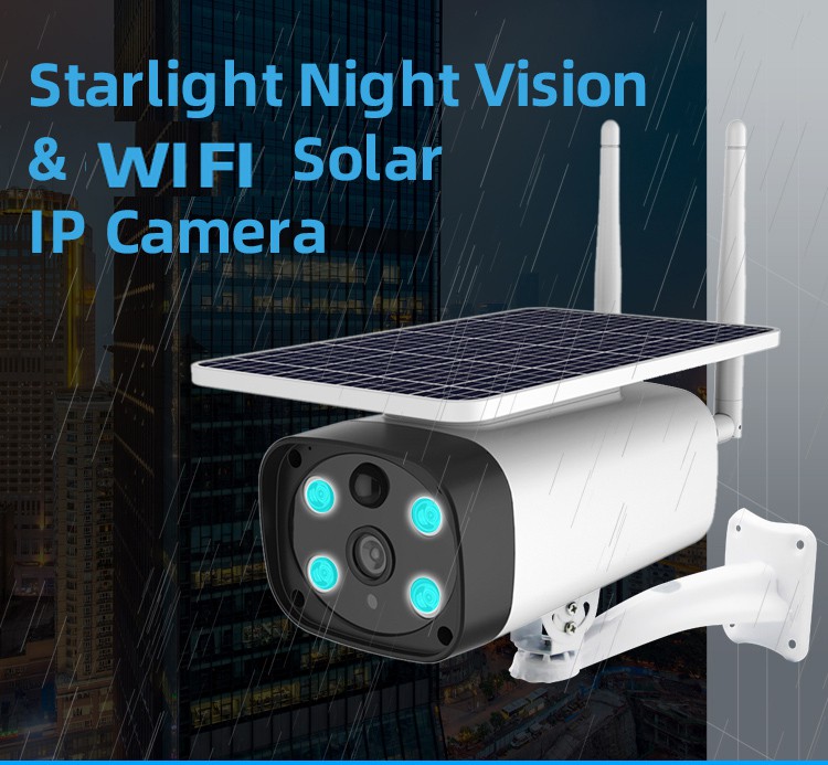 Starlight Night Vision & WIFI Solar IP Camera ,CCTV ,Security ...