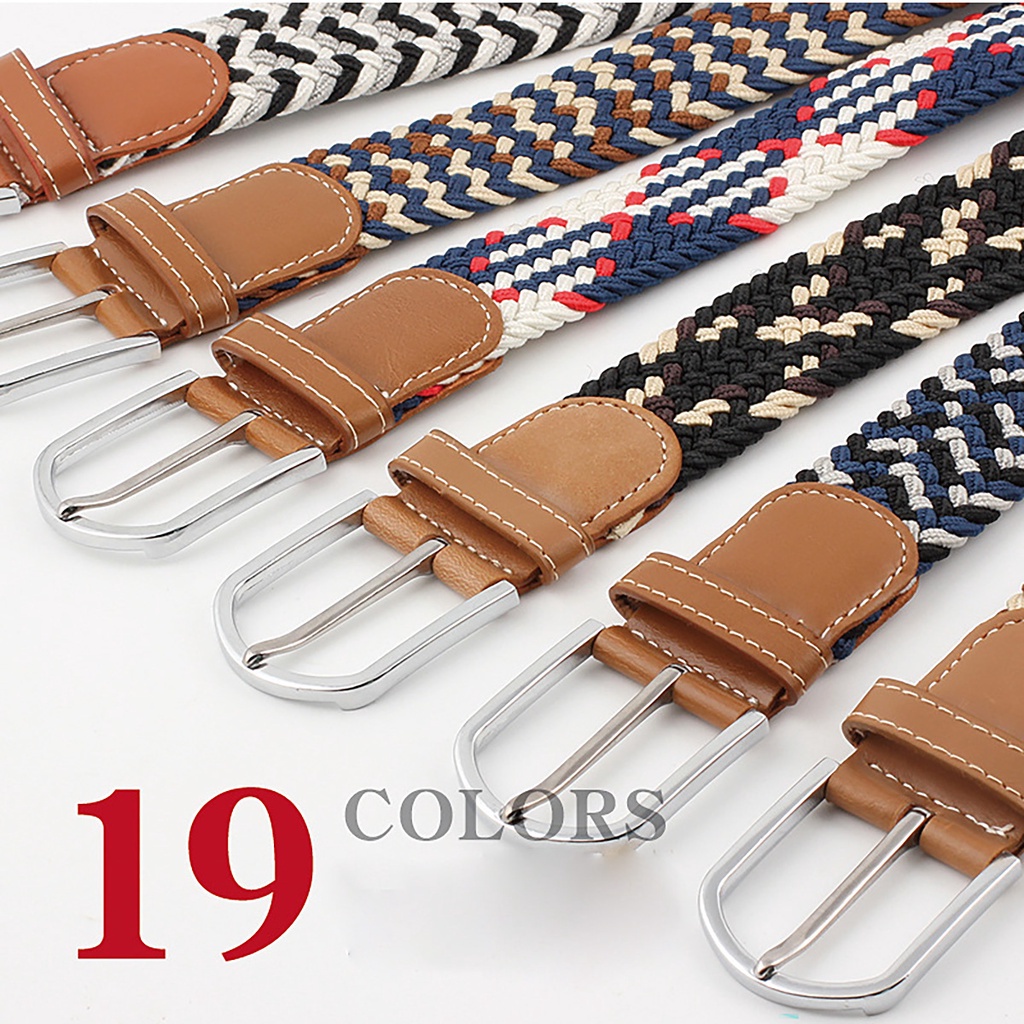 Lengthened 120cm 130cm Elastic Woven Belt Plus Size Extended Stretch ...