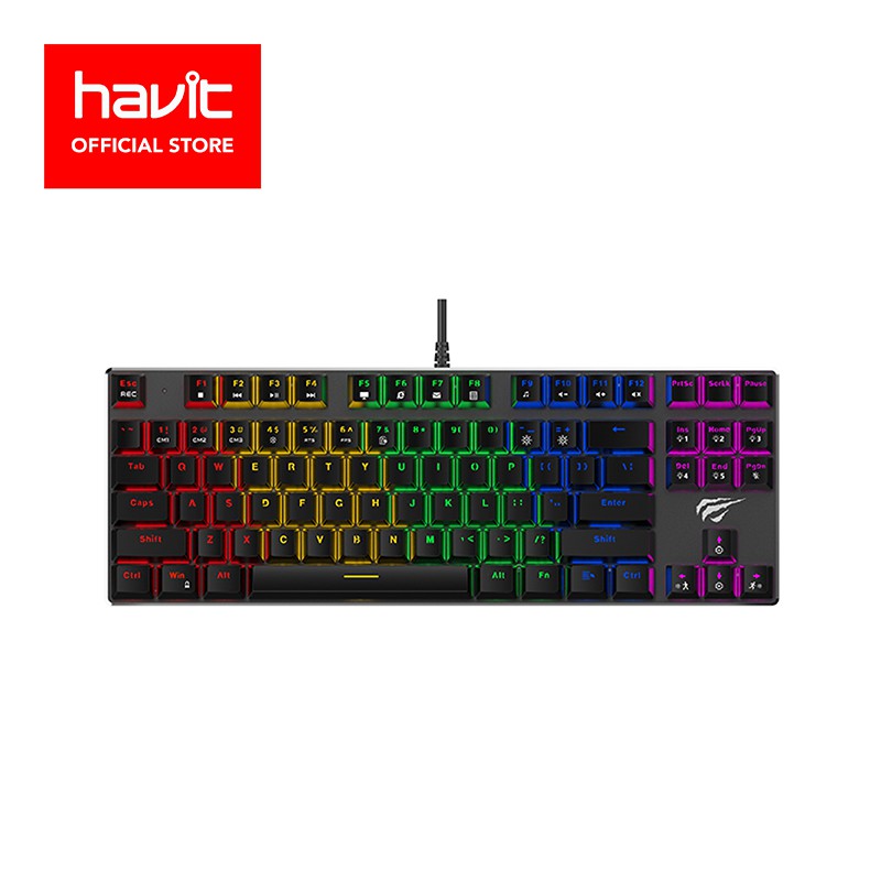 Havit KB435L Backlit Mechanical Gaming Keyboard | Shopee Singapore