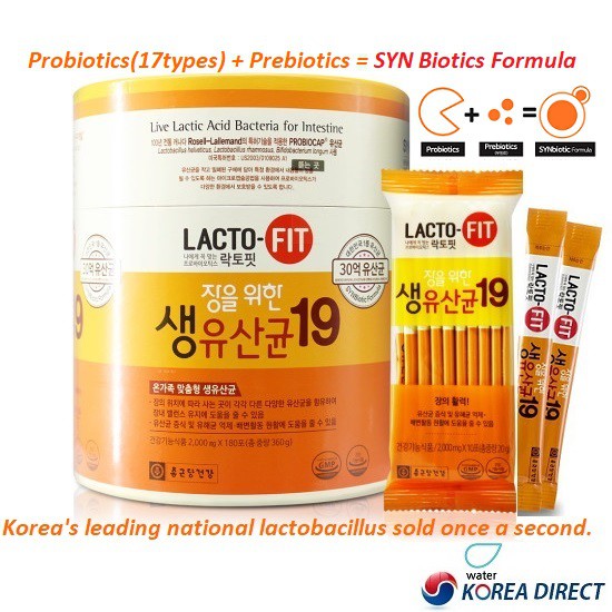 LACTOFIT 19 Upgraded Probiotics Live Lactobacillus 30pcs/180pcs(1Can ...