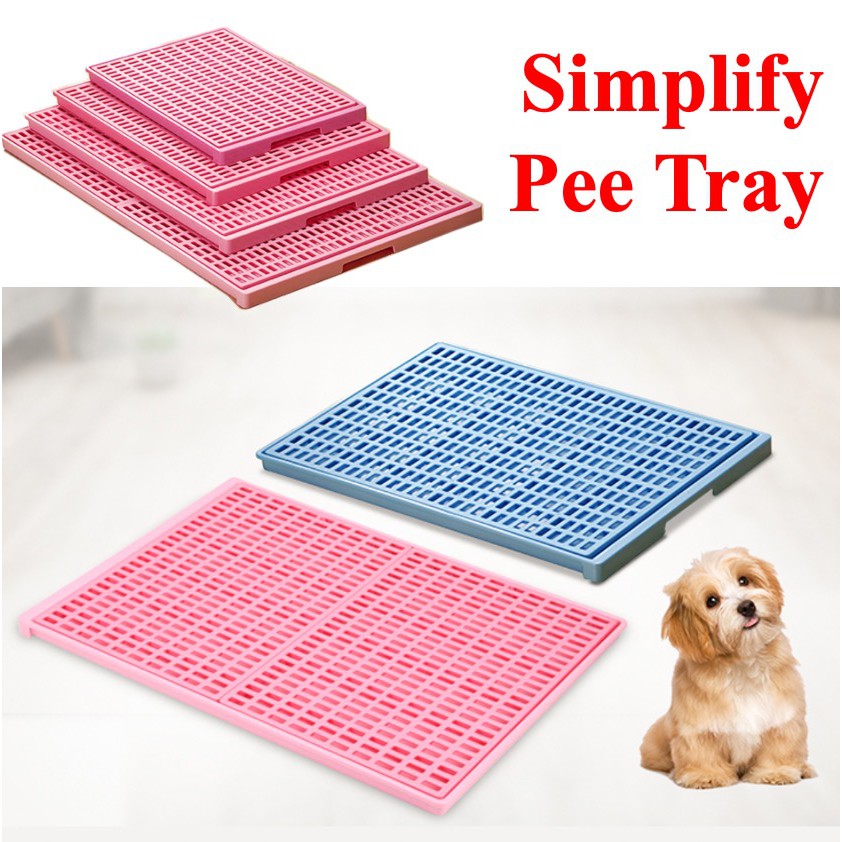 [SG SELLER] PREMIUM Pee Tray Dog Toilet Flat Pee Tray Puppy | Shopee ...
