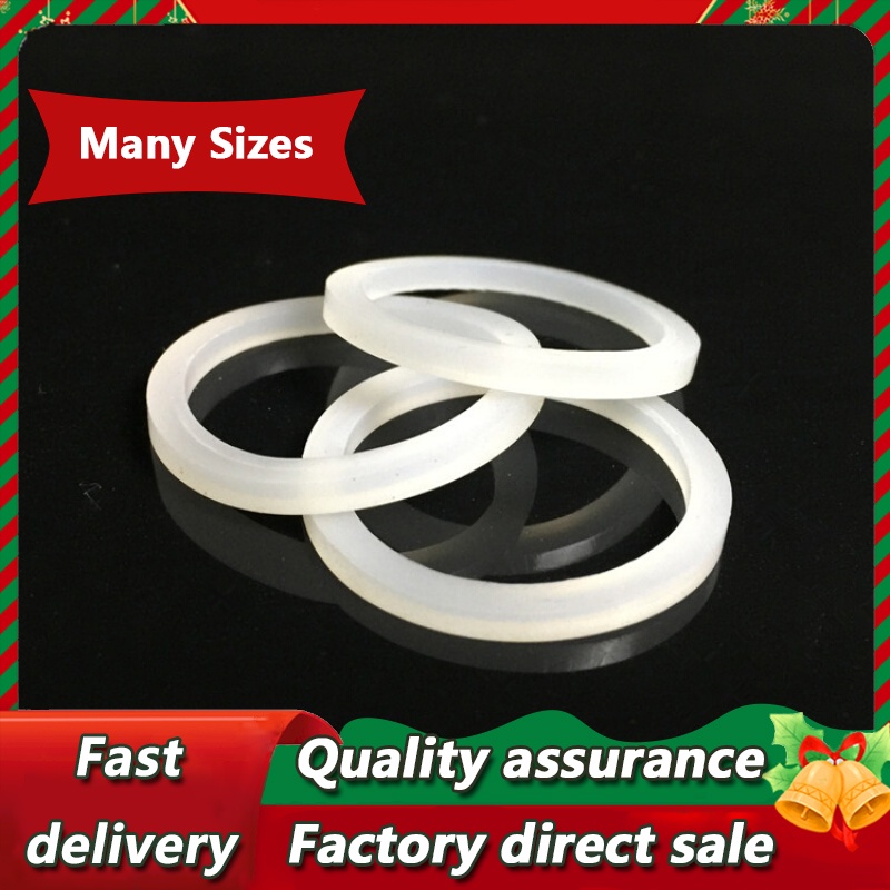 d3.5mm Silicone O-Ring Food Grade Seal Washer White Rubber O Ring OD ...
