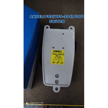 ANDELI FS2 (VFS-201) FOOT SWITCH METAL BODY | Shopee Singapore