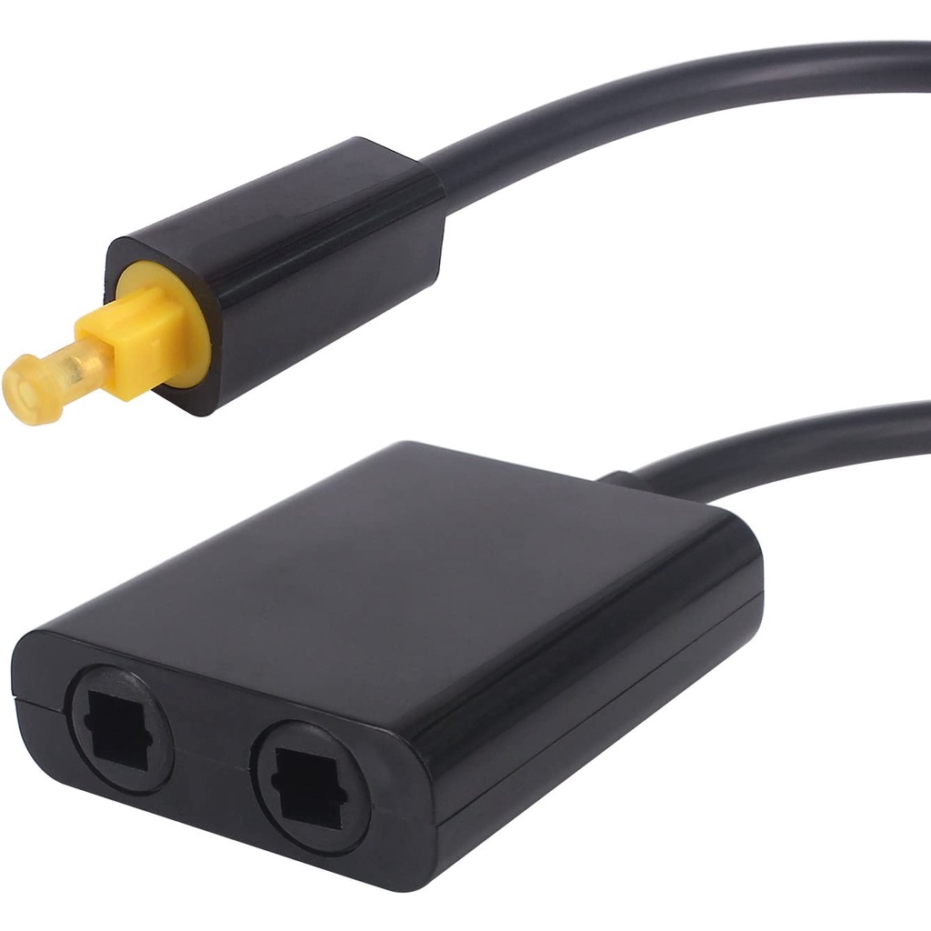 1 to 2 Fiber Optic Splitter, Yilan 1 to 2 Toslink Fiber Optic Digital ...