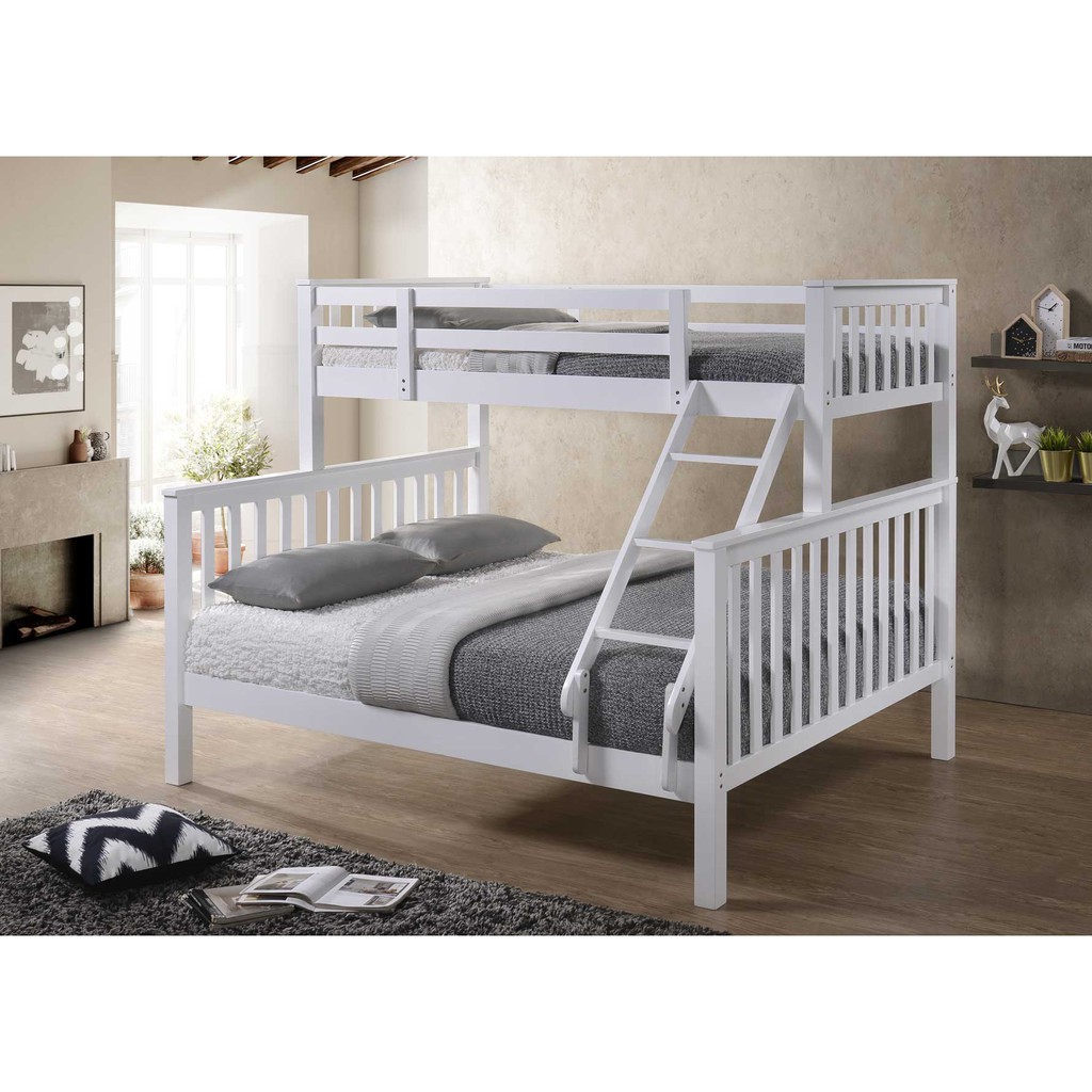 Amour Brand Queen Single Bunk Bed Double decker bed Free delivery Shopee Singapore