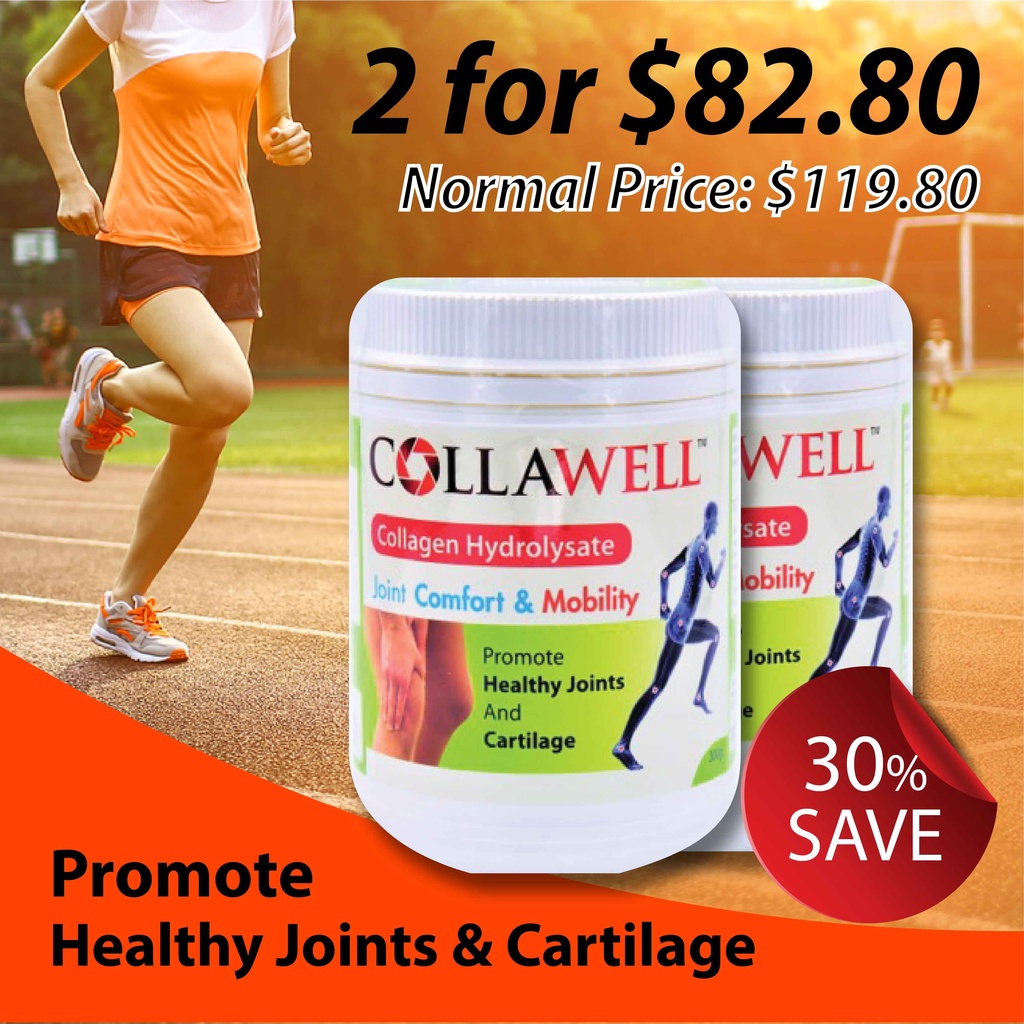 Collawell Pure (JOINTCARE) [Collagen Hydrolysate] 2x300g at $119.80 ...