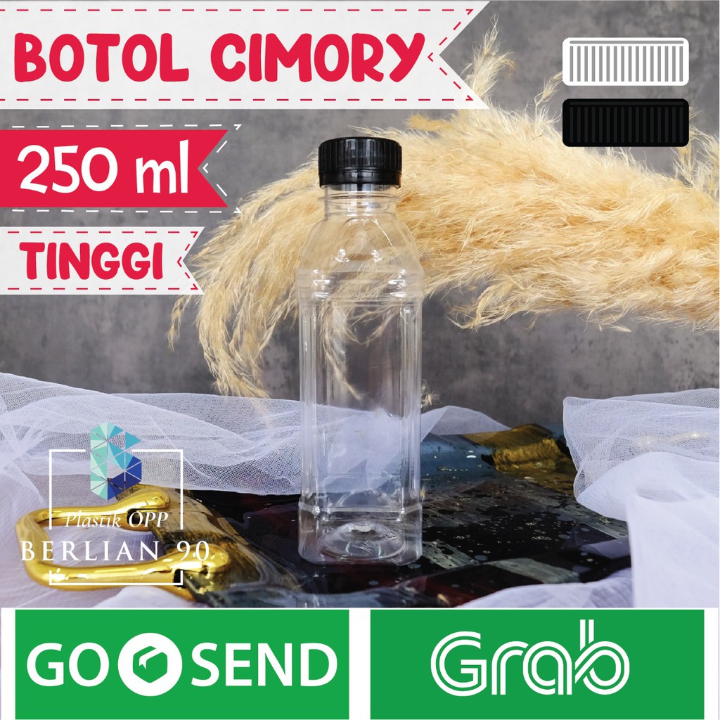Cimory Tall Bottle 250 Cimory Plastic BottleML, 100 pcs, Gojek Grab ...