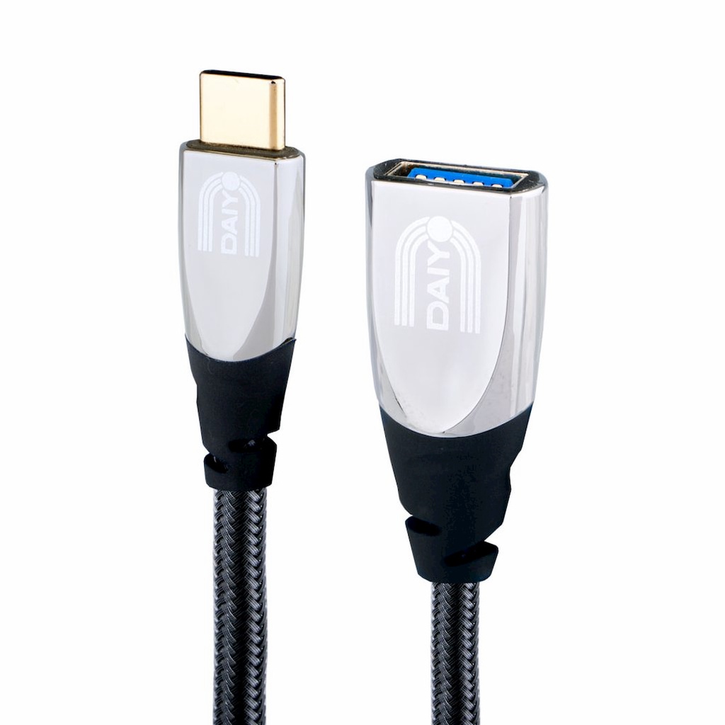 DAIYO Type-C USB 3.2 Gen 1 USB-C Male to USB-A Female 2 meter Cable- CP ...