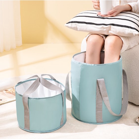 [SG Seller] Extended Height Foldable Foot Spa Bucket / Folding Bucket ...