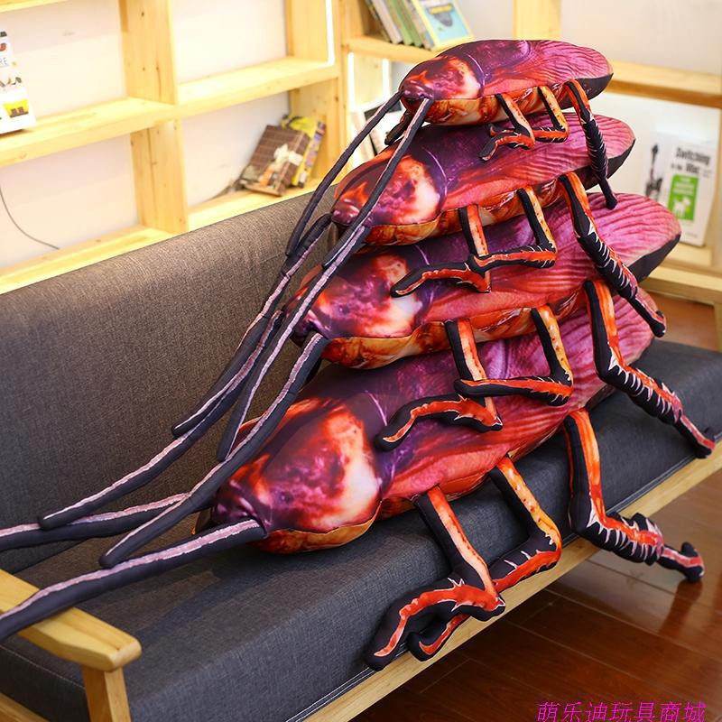 3D Printed Cockroach Plush Toy Insect Pillow | Shopee Singapore