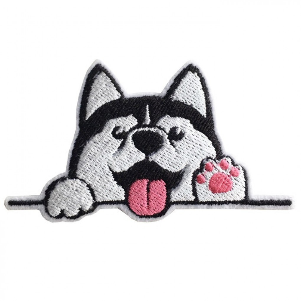 Shirt Embroidered Arm Cute Hand With Black White Pink Background. Ready ...