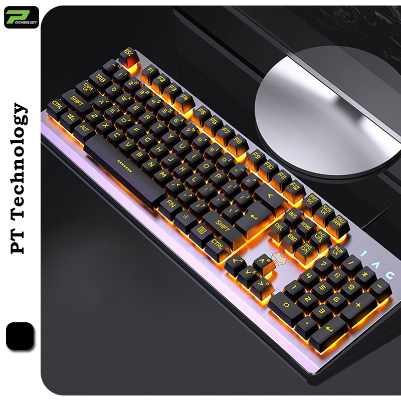 K002 High-End Computer Mechanical Keyboard LED 3 Delicious Mechanical ...