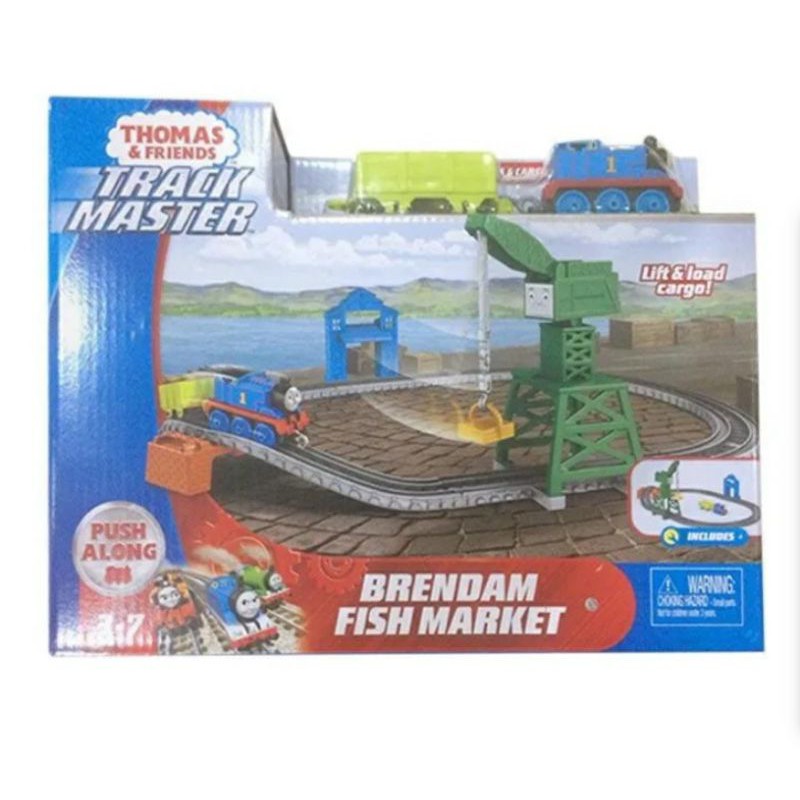 Thomas & Friends TrackMaster Brendam Fish Market | Shopee Singapore