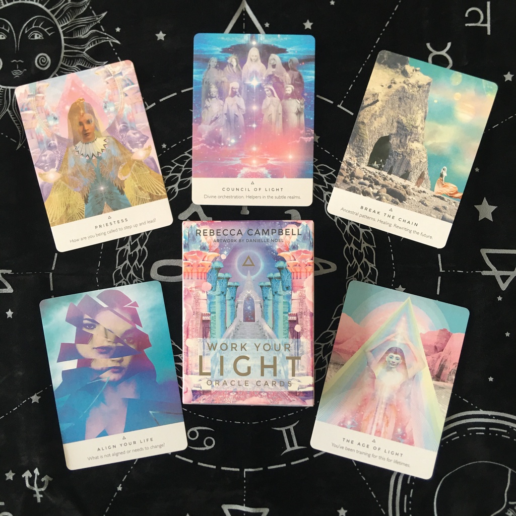 Light Oracle Cards Work Your Light Oracle Cards Reveal Guide | Shopee ...